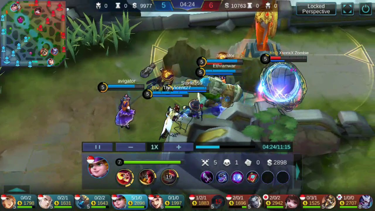 MLBB 5 Man Rank, 3 Mid No Marksman - YouTube