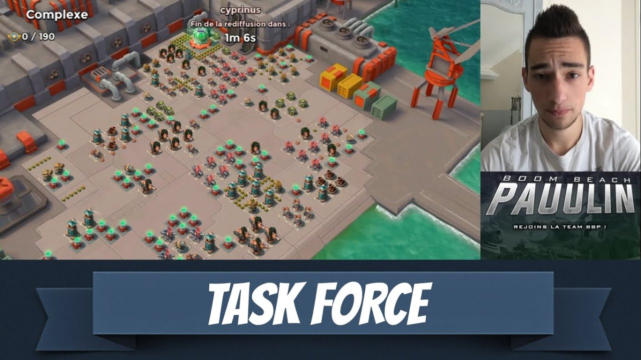 BOOM BEACH FR | Task Force #19 Complexe - Poudrière - YouTube