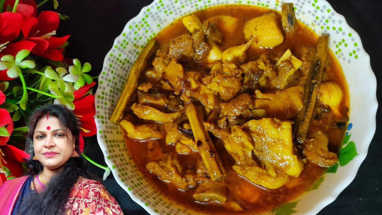 খুলনার ঐতিহ্যবাহী চুই ঝাল দিয়ে খাসির মাংস রান্না । চুইঝালে মাংস ...