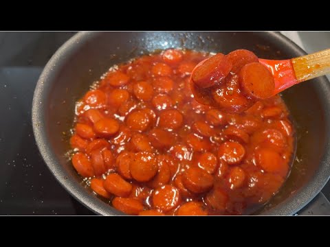 Kahvaltıya Nefis Tarif! Salçalı Ketçaplı Sosis