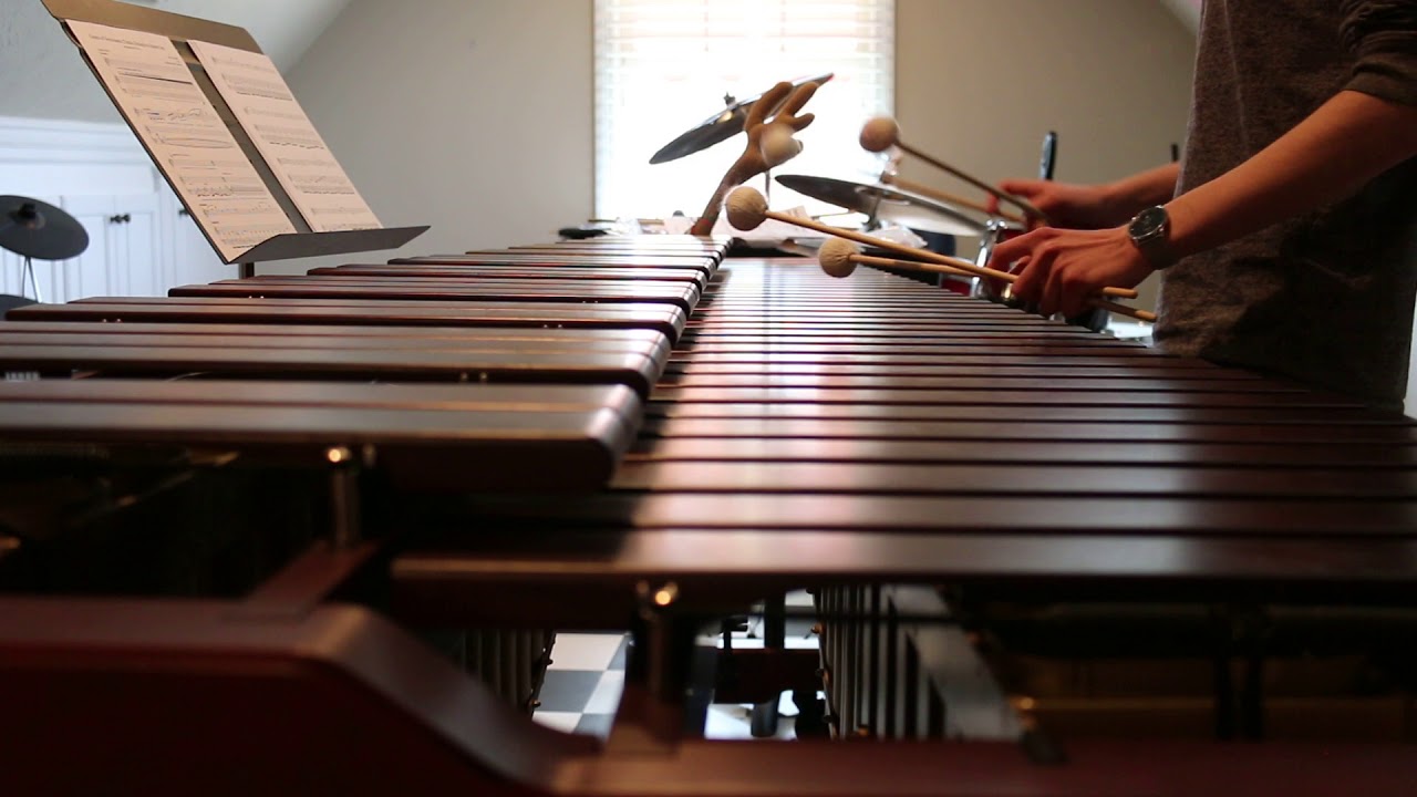 Bach Chromatic Fantasy - Marimba - YouTube