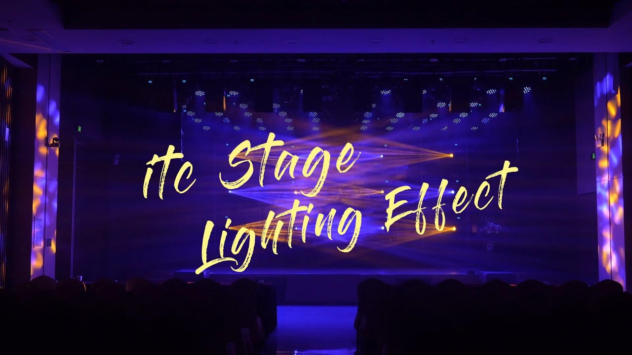 itc Stage Lighting Effect - YouTube