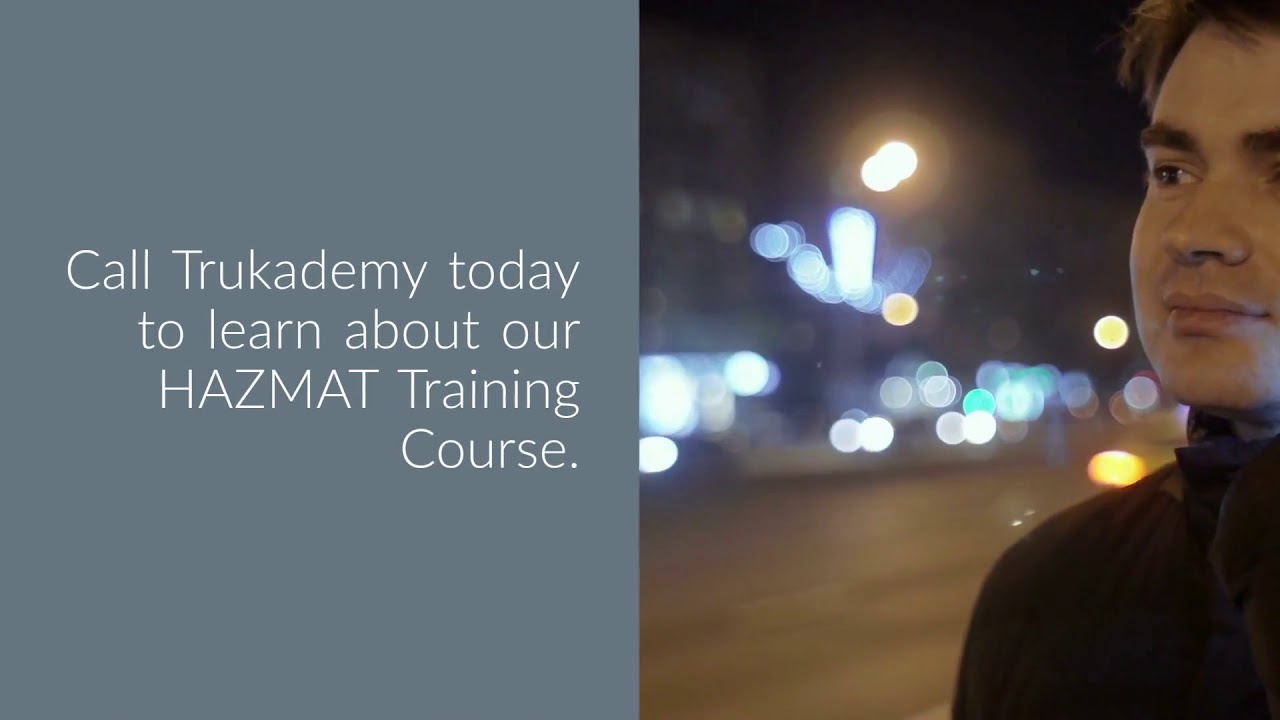 HAZMAT Training Course - YouTube