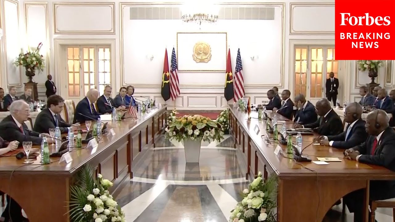 President Biden And Angola President João Lourenço Hold Meeting In ...