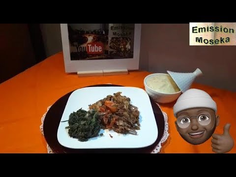 Recette de Ndakala (Fretin) avec des épinards - YouTube