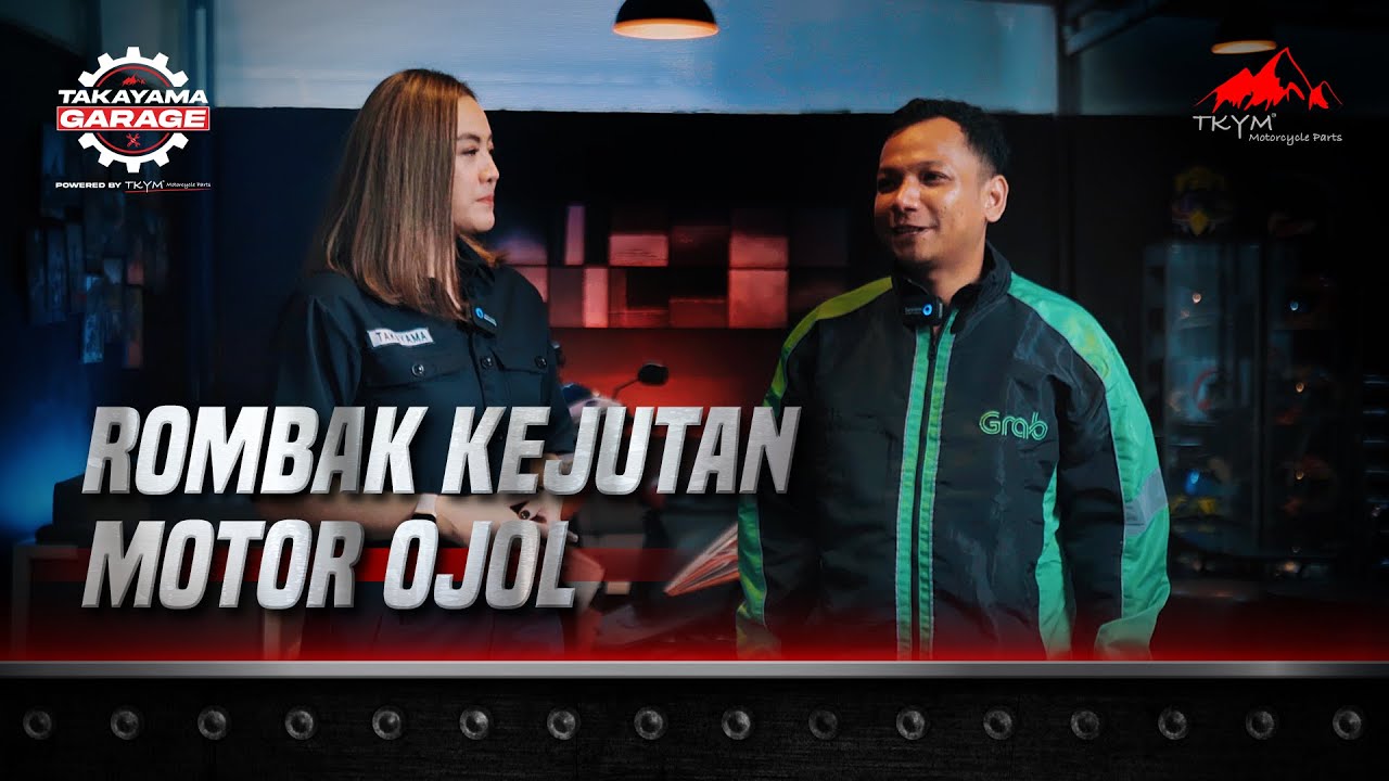 ROMBAK KEJUTAN MOTOR OJOL | TAKAYAMA GARAGE - YouTube