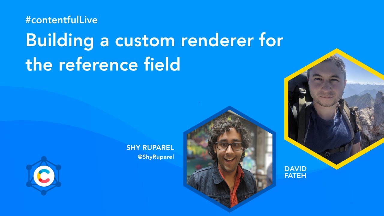 Building a custom renderer for the reference field - YouTube