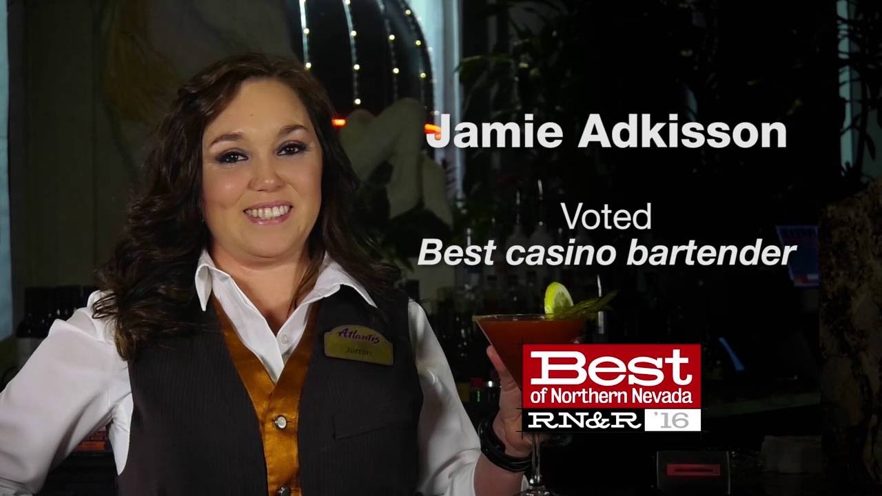 Jamie Adkisson voted Best Casino Bartender - YouTube