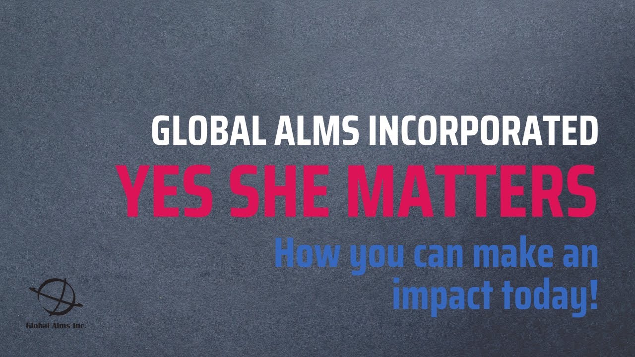 Yes She Matters: How you can make an impact today! - YouTube