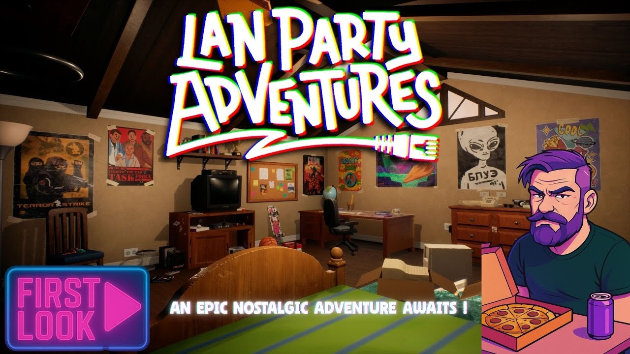 First Look: LAN Party Adventures – The Ultimate Retro Gaming Experience ...