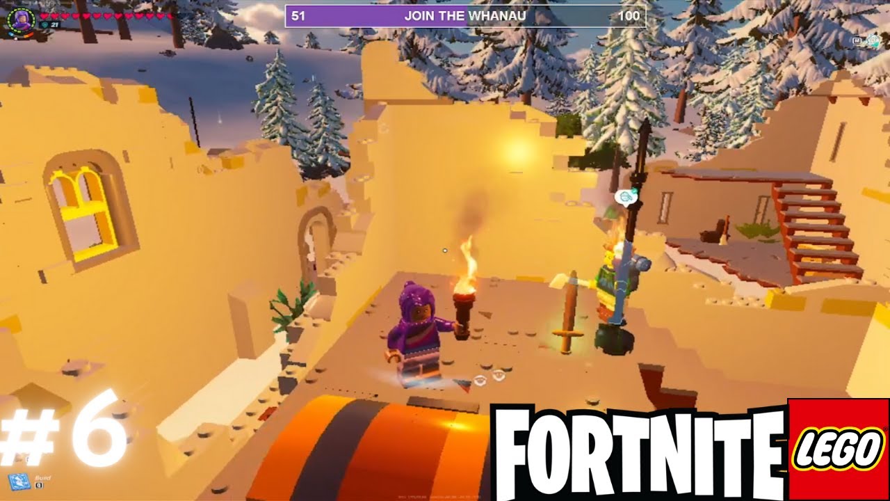 LEGO Fortnite - Gameplay Walkthrough Part 6 - backpack man - YouTube