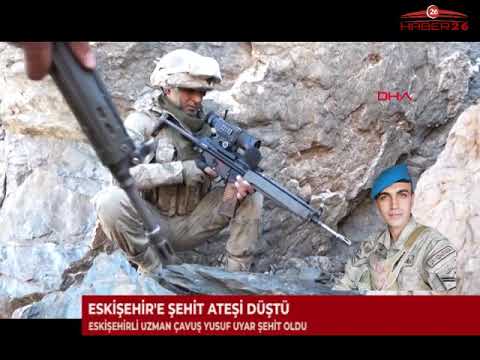 ESKİŞEHİR'E ŞEHİT ATEŞİ DÜŞTÜ