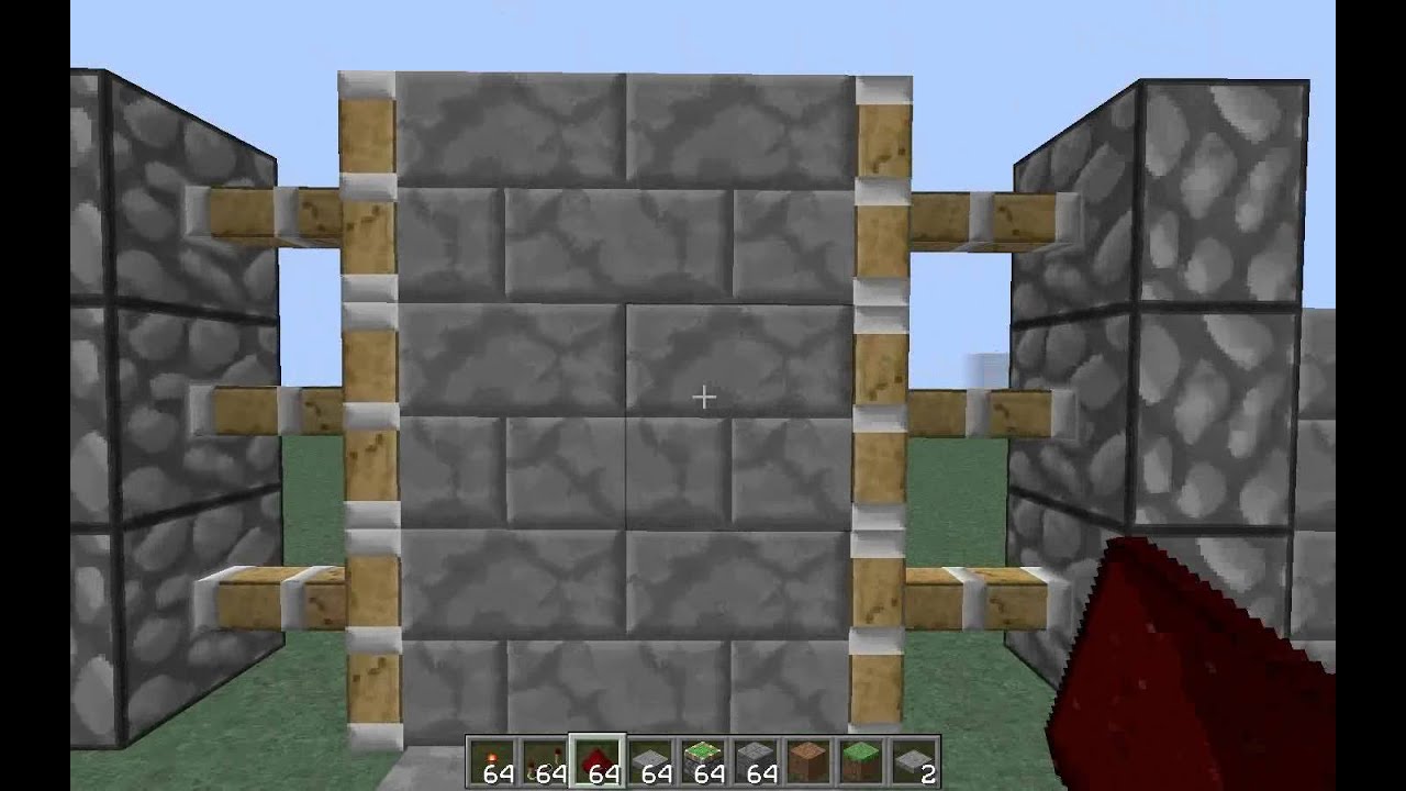Tutorial-Como hacer puertas automaticas-Minecraft 1.5.2 - YouTube
