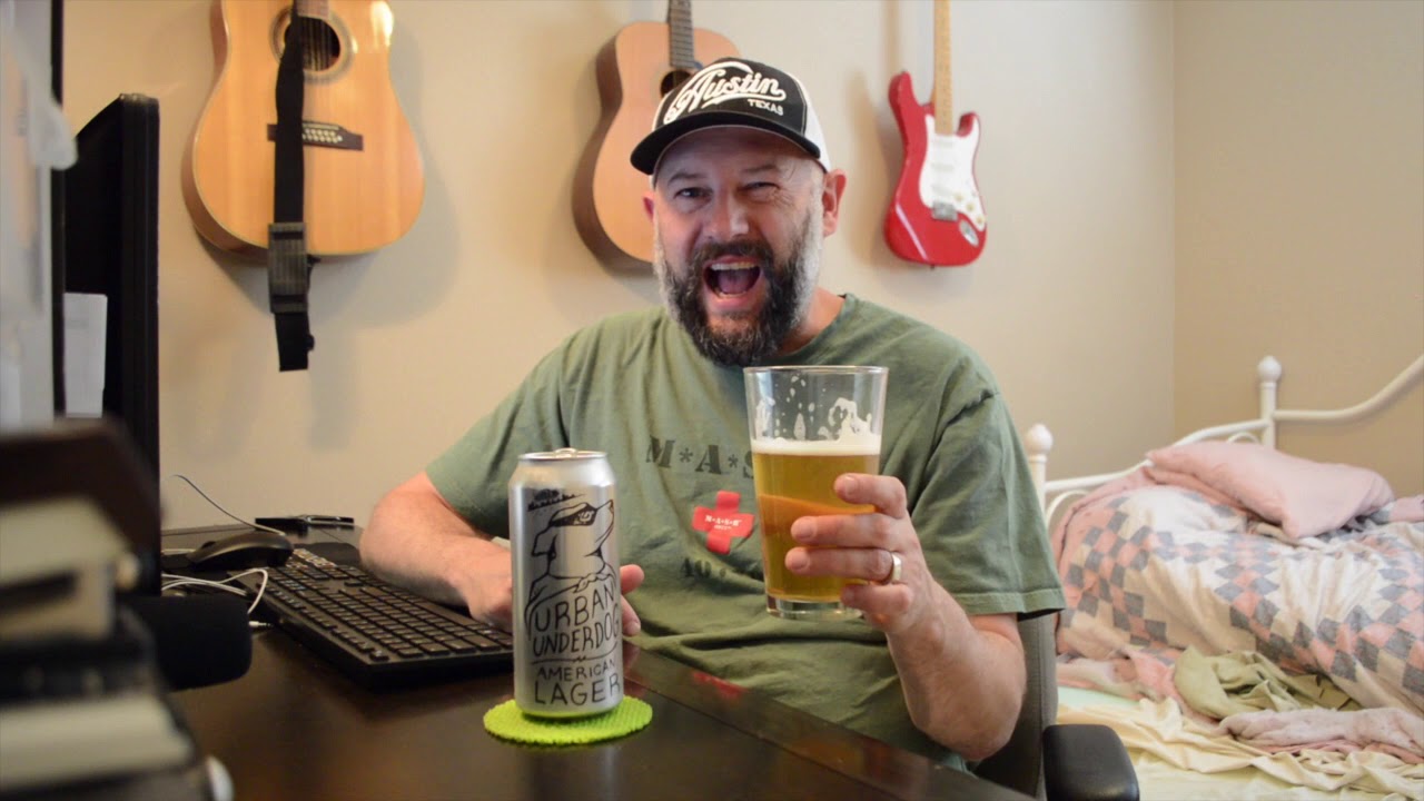 Urban Chestnut Underdog Lager Beer Review - Goldfinger Superman ...