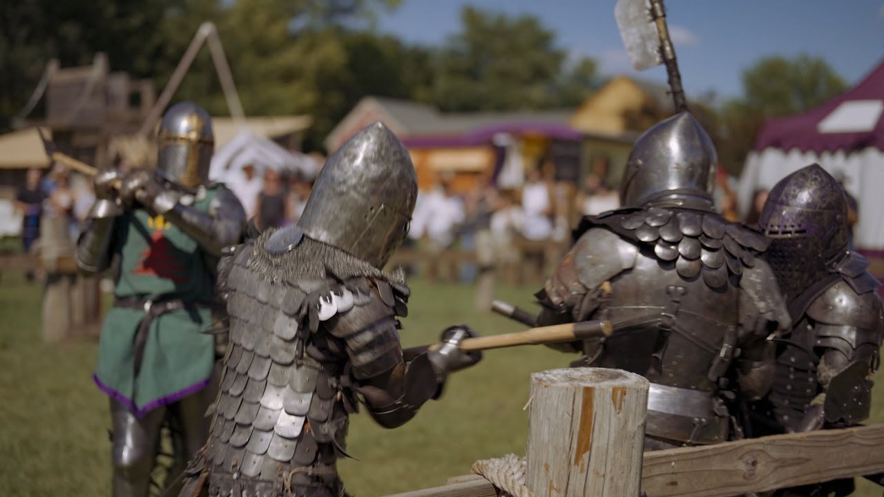 Polearm in Medieval Combat - YouTube