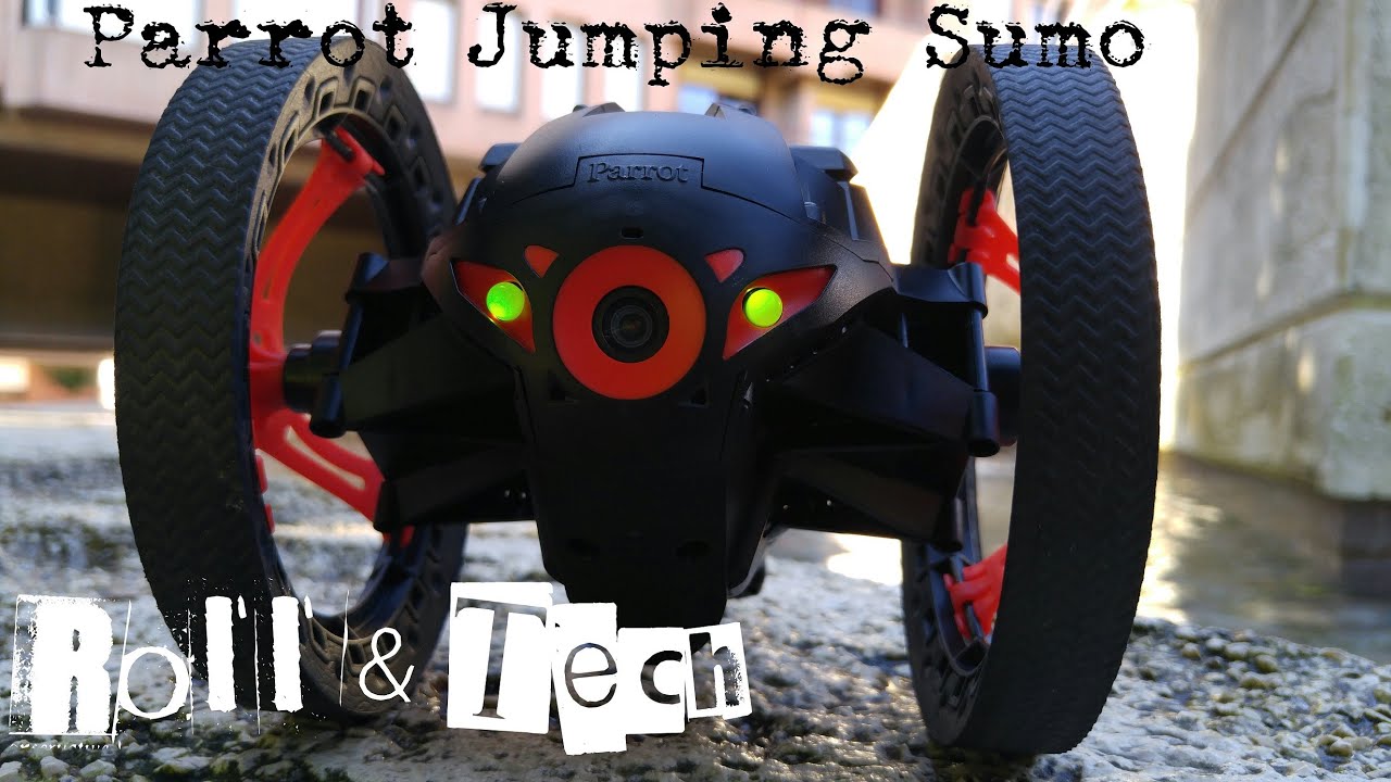 Desempaquetado y Analisis del Parrot Jumping Sumo - YouTube