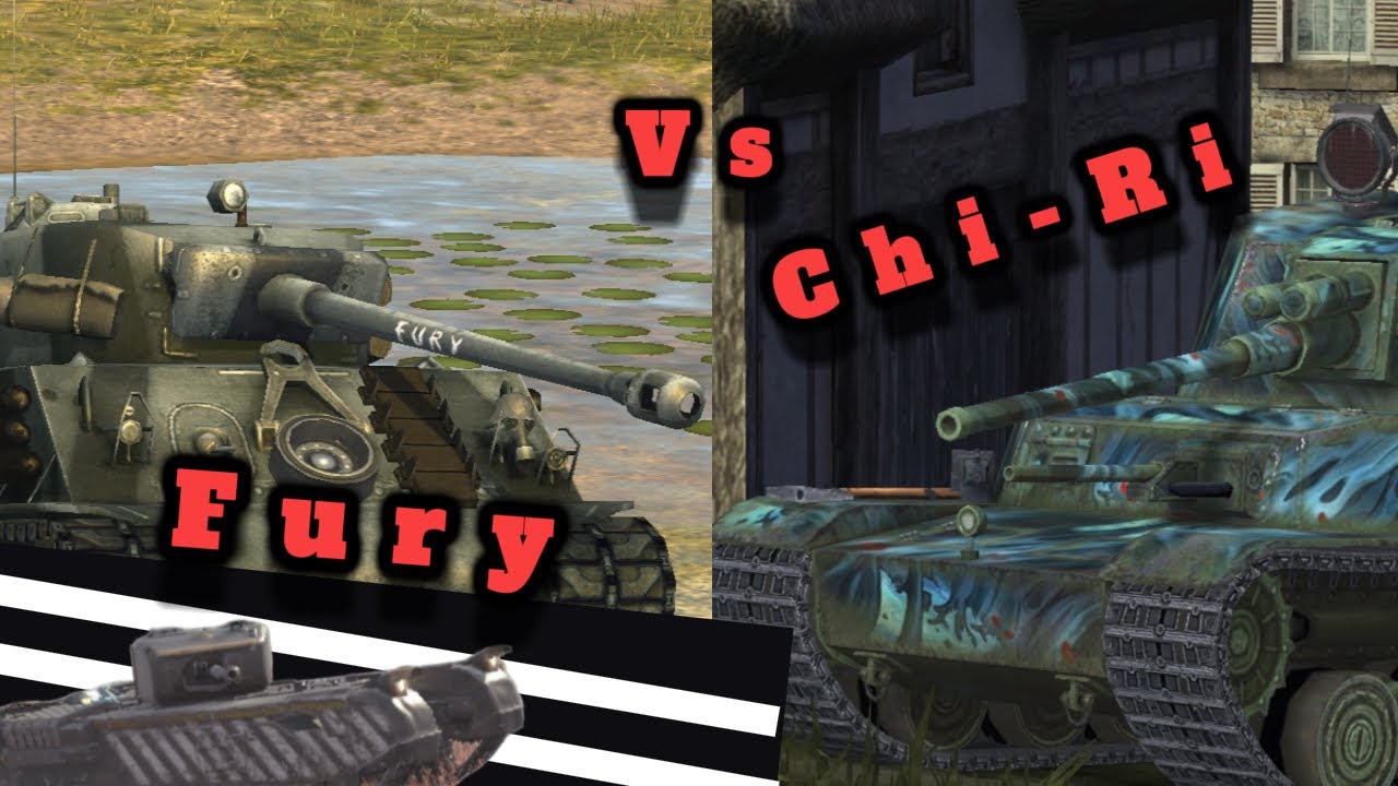 (Fury Vs Chi Ri) WOTB Split Screen || I'm Dead || - YouTube