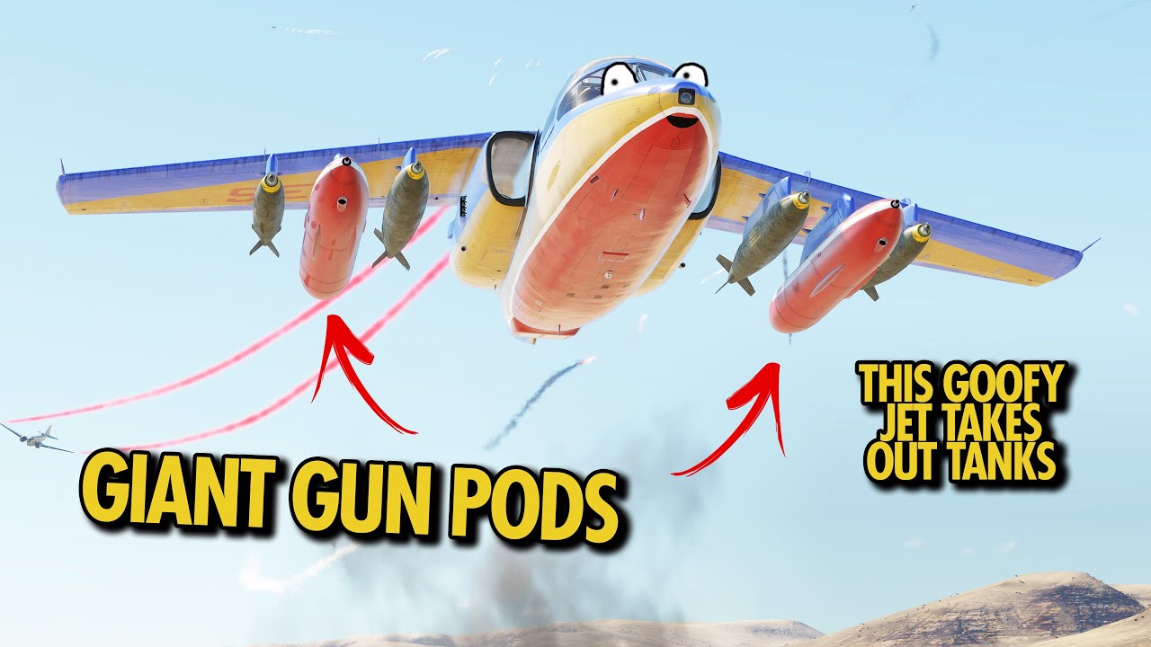 MASSIVE UPGRADE FOR SWEDEN - Saab 105G in War Thunder - YouTube