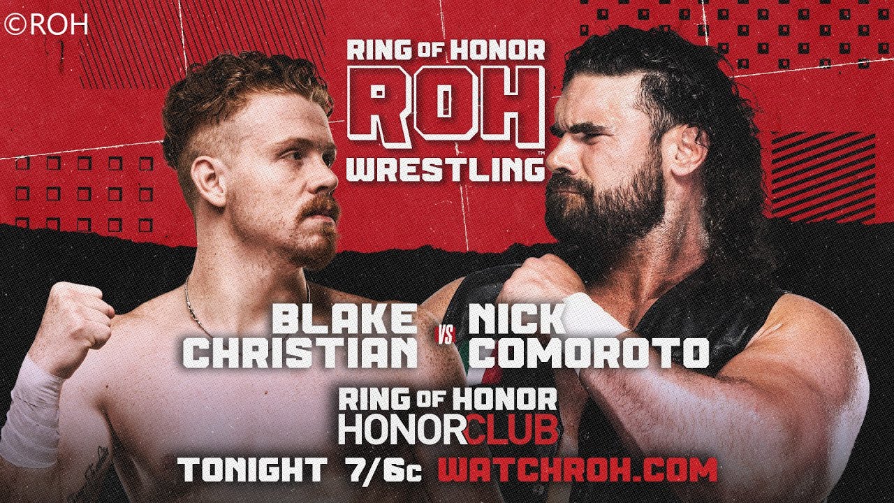 Blake Christian vs Nick Comoroto / Singles Match / ROH Honor Club TV ...