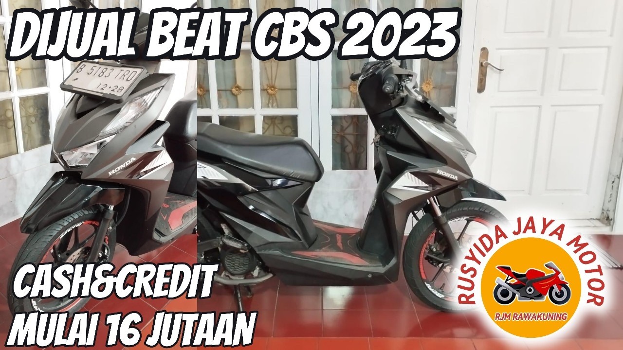 DIJUAL BEAT CBS 2023 SHOWROOM RJM PULOGEBANG - YouTube