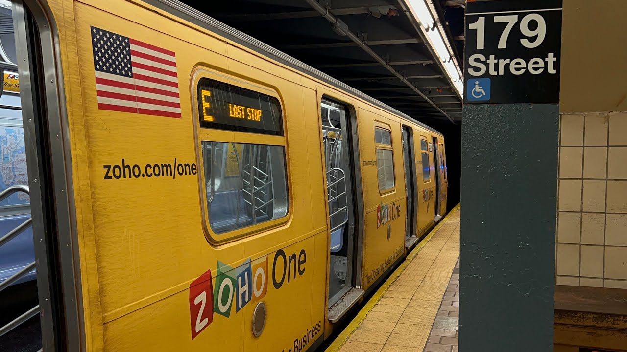 IND Subway: Zoho One R160A-2 (E) Express Train Ride from Jamaica-179th ...