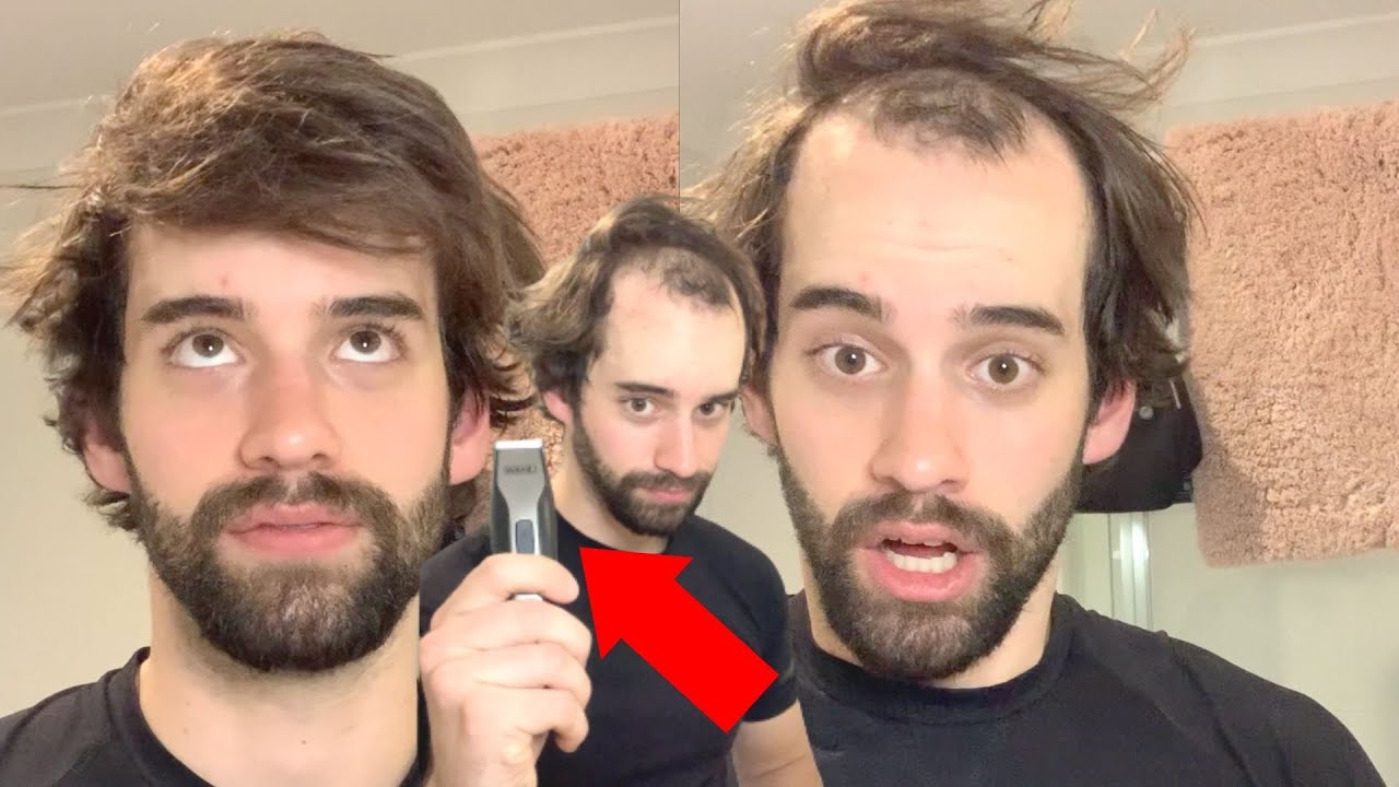 BALDING MAN Shaves Head BALD In Incredible TRANSFORMATION - YouTube