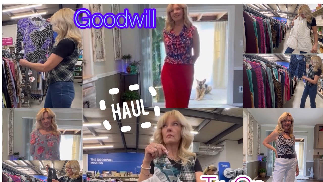 THRIFT &STYLE/GOODWILL HAUL|I Love my new Skirts🩷try on - YouTube