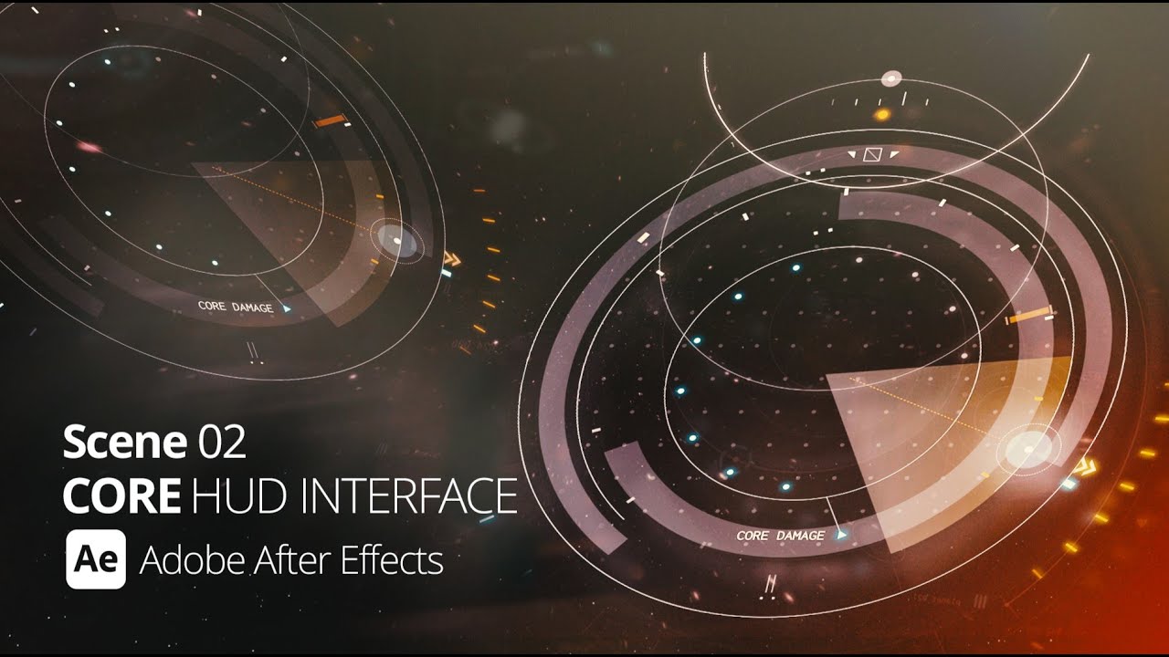Futuristic HUD Interface Core 🔥 | Sci-Fi UI Elements for After Effects ...