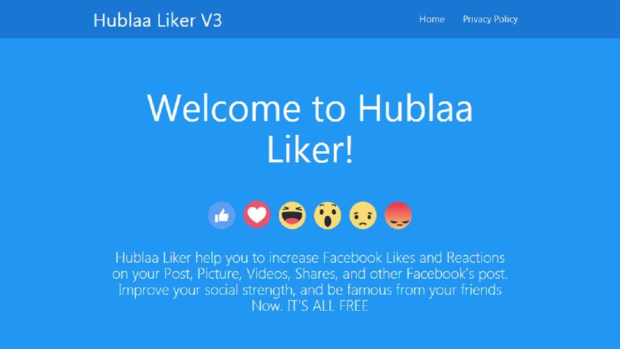 أفضل موقع Hublaa للحصول على لايكات أو تعليقات الفيس بوك بعد التحديث ...