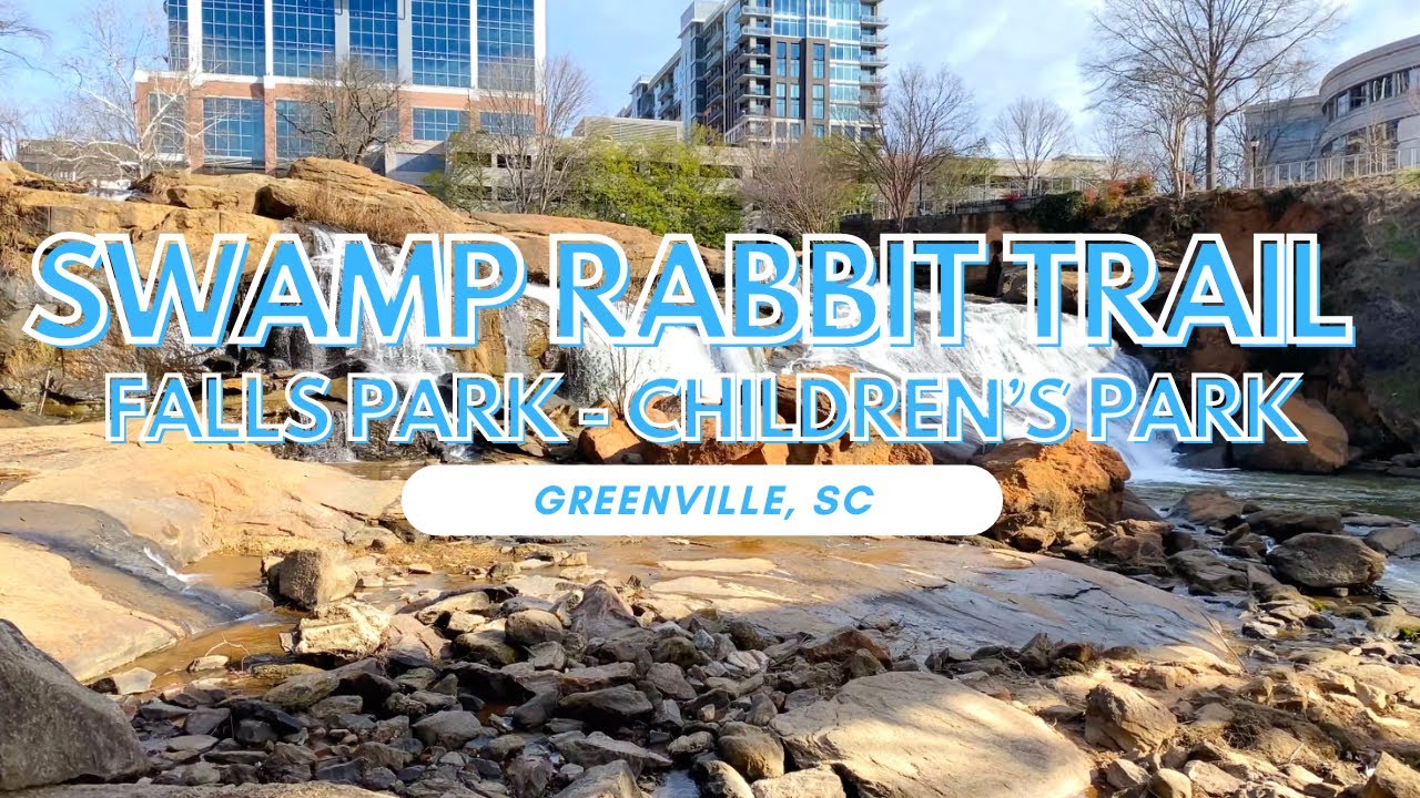 Swamp Rabbit Trail Virtual Walk | Falls Park | Downtown Greenville SC ...