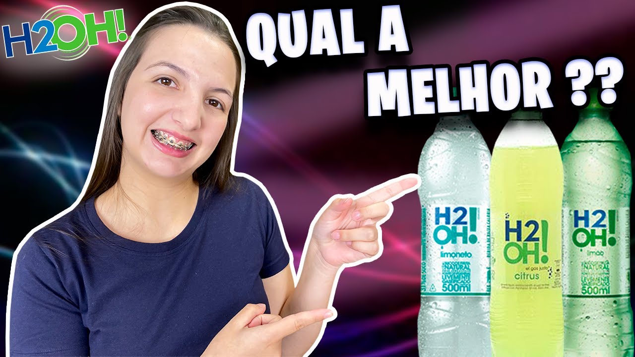 QUAL É O MELHOR SABOR DE H20 DE LIMÃO? CITRUS / LIMÃO NATURAL OU ...