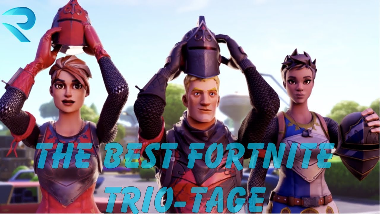 The BEST Fortnite Trio-Tage YOU will ever watch! | 2 Fake 🎼 ...