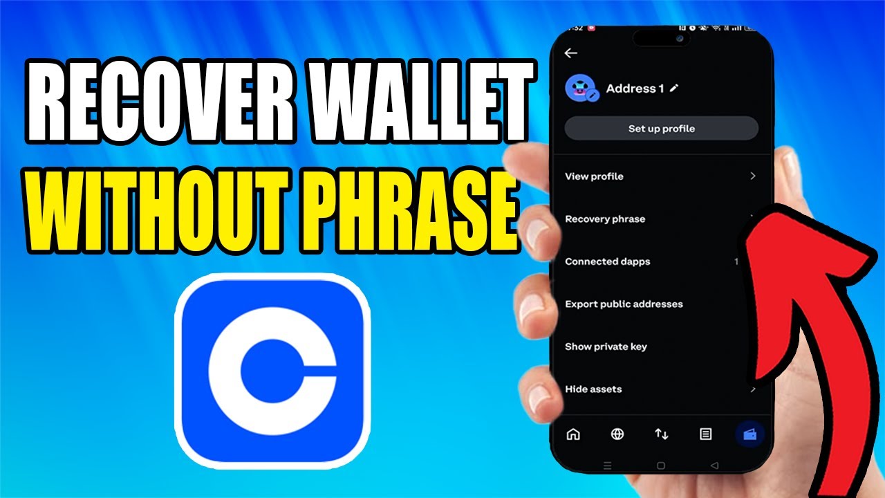 How to Recover Coinbase Wallet Without Phrase - Best Method - YouTube