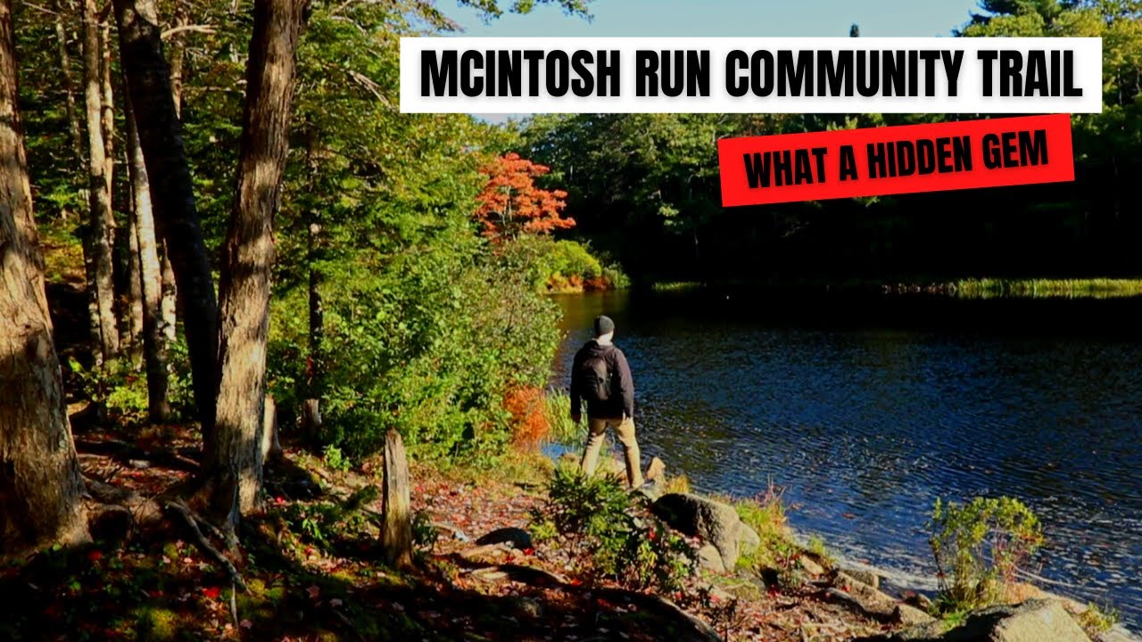 Exploring McIntosh Run Community Trail - YouTube