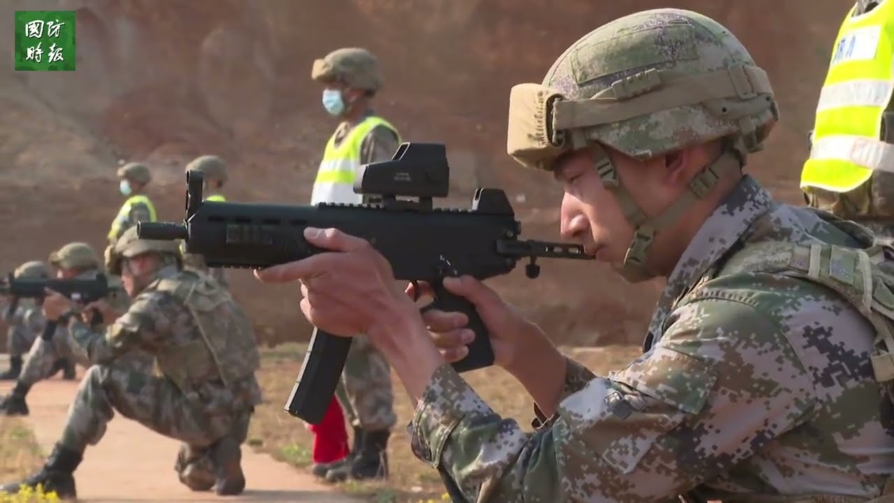 CS/LS7式冲锋枪、09式霰弹枪实弹射击CS/LS7 submachine gun、QBS09 shotgun shooting - YouTube