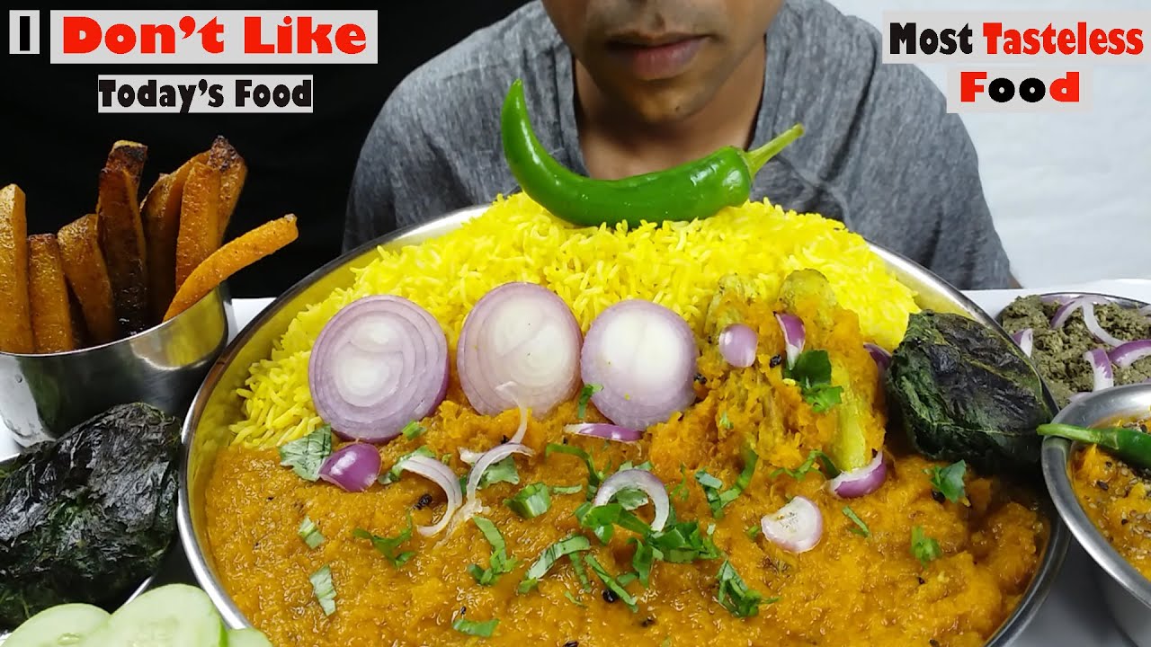 Most Tasteless Food Ever Eaten Asmr Food Eating Mukbang - YouTube