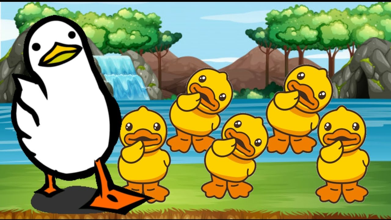 Five little ducks | Five little ducks went out one day | Nursery rhymes ...