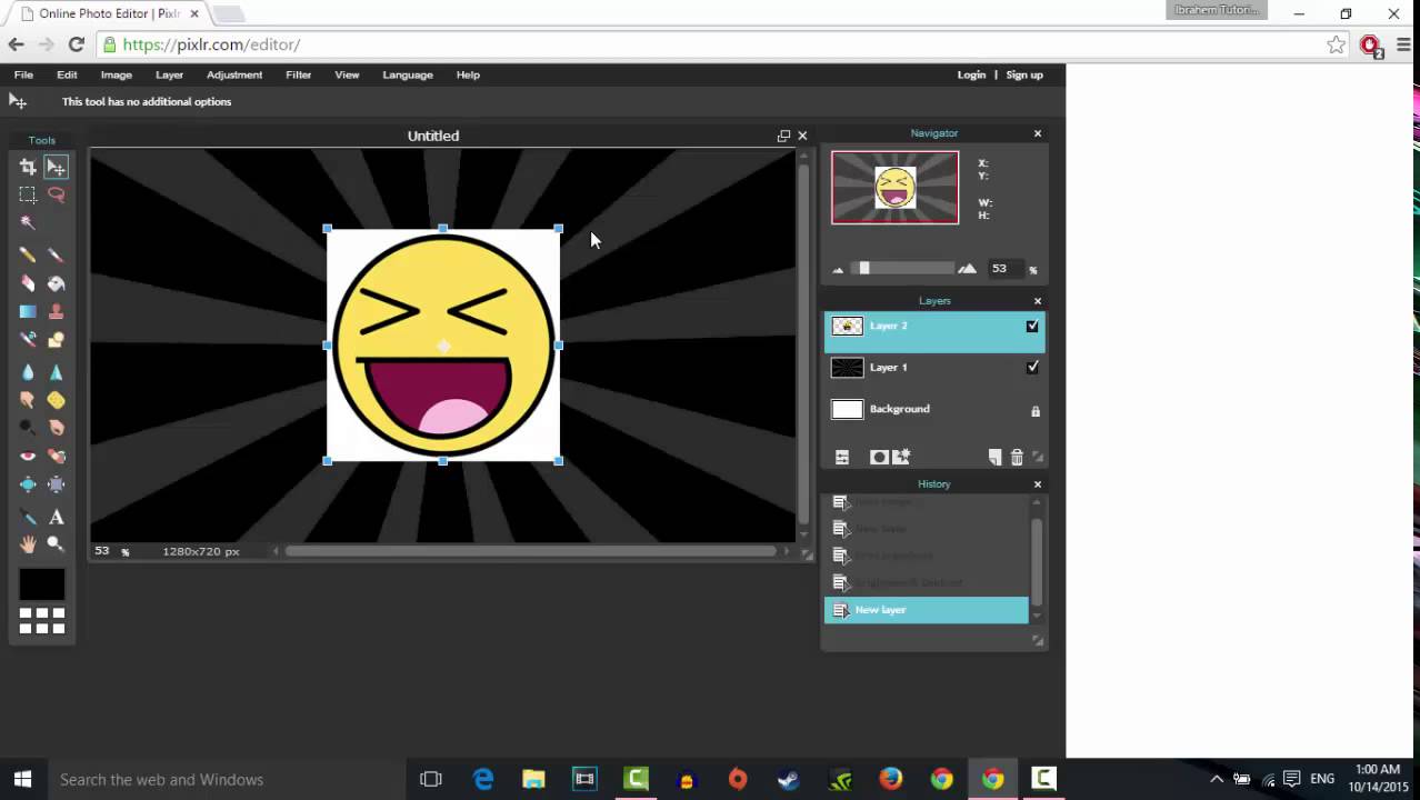 How To Make Thumbnails For FREE With Pixlr!!! 2015 - YouTube
