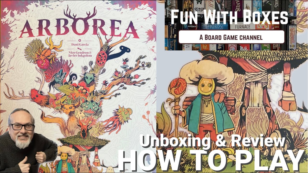 Arborea | Alley Cat Games | Kickstarter Edition | Unboxing, Overview ...