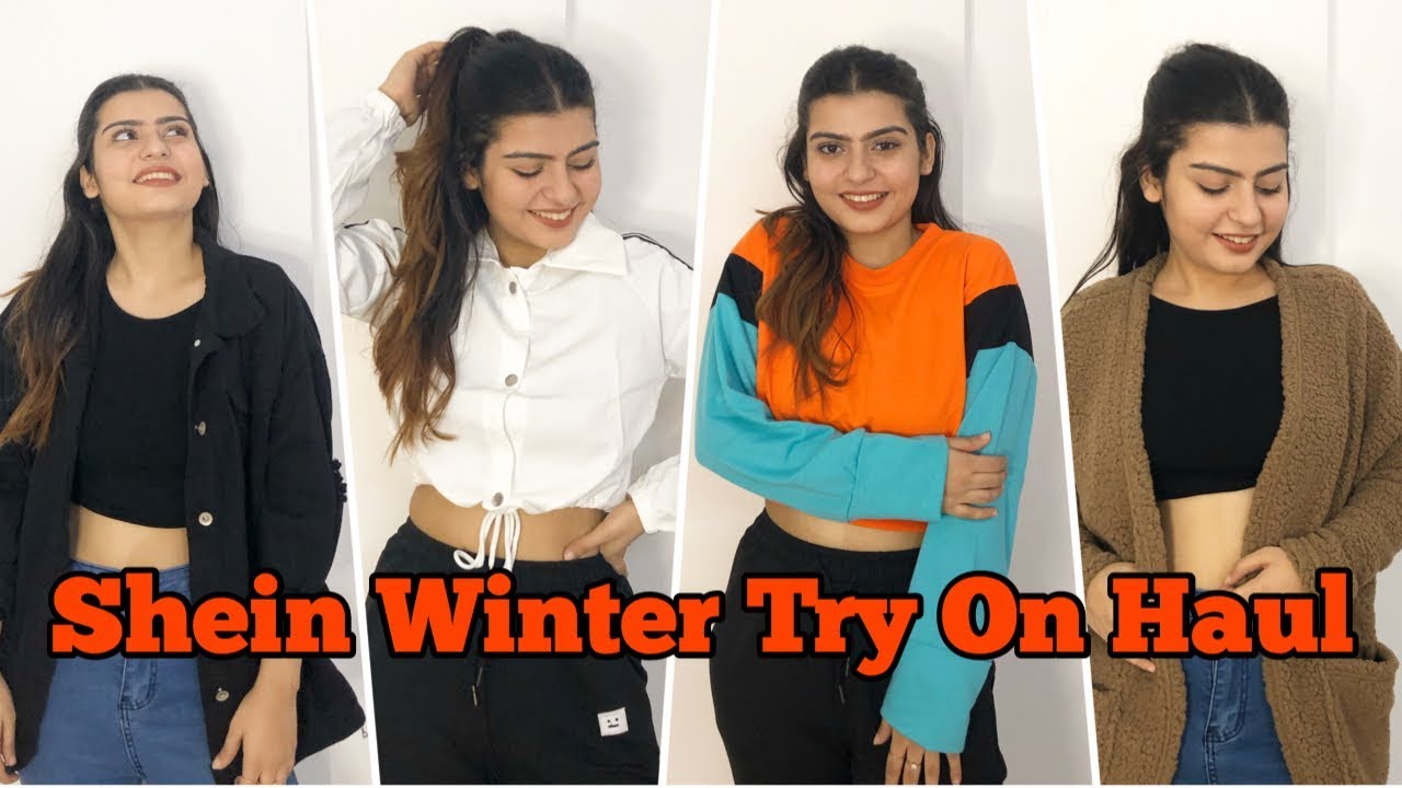 SHEIN Winter Try On Haul | Yashita Rai - YouTube