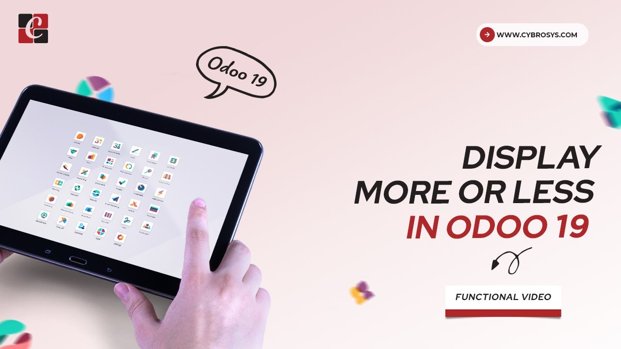 How to Display More or Less Items in Odoo 19 | Odoo 19 Sales Tutorials | Odoo 19 Functional ...