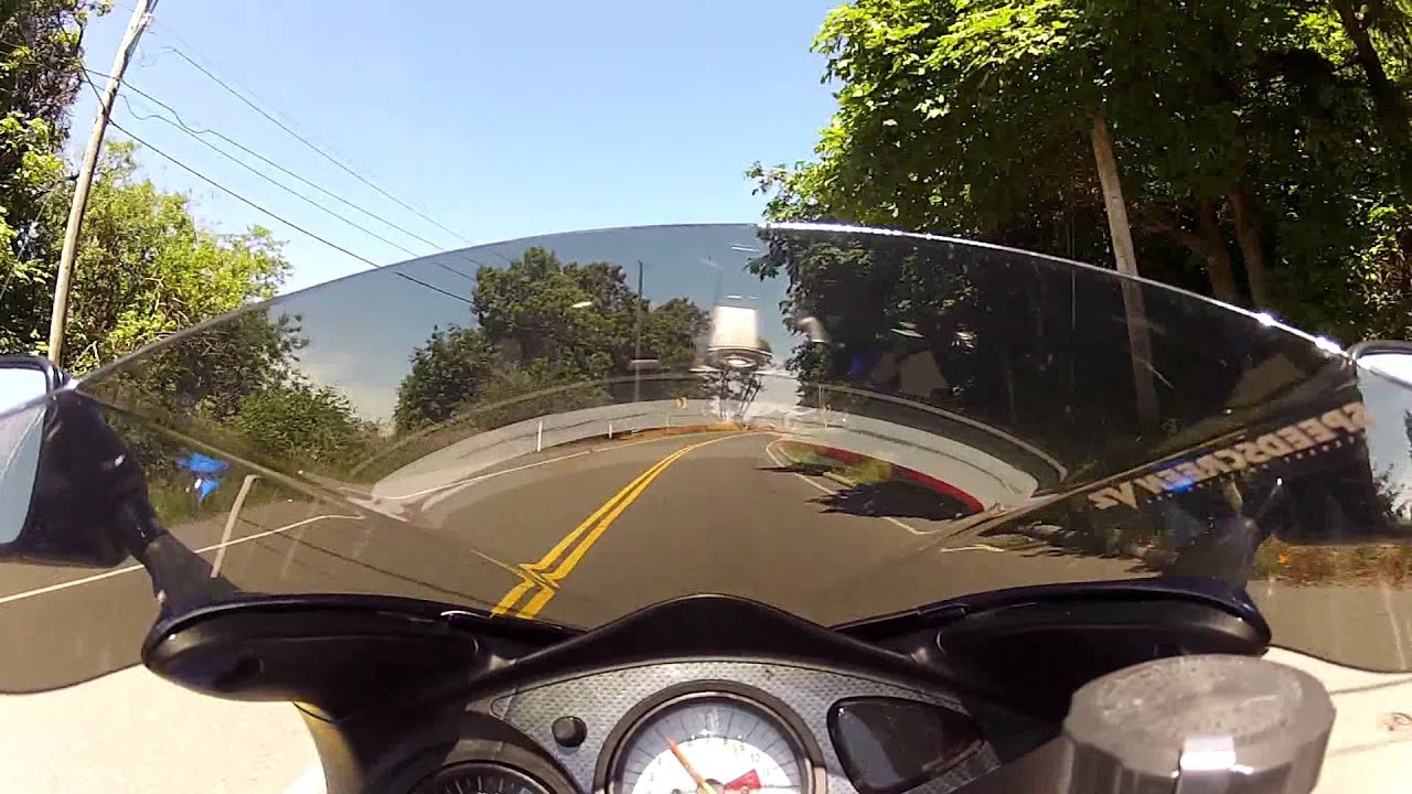 Suzuki SV650S ride on Dash Point Road to Federal Way. - YouTube
