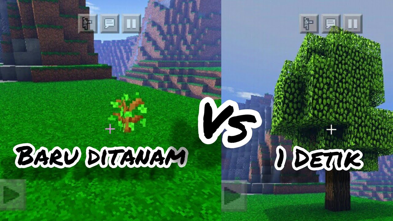 Cara cepat menumbuhkan/membesarkan tanaman di - minecraft - YouTube