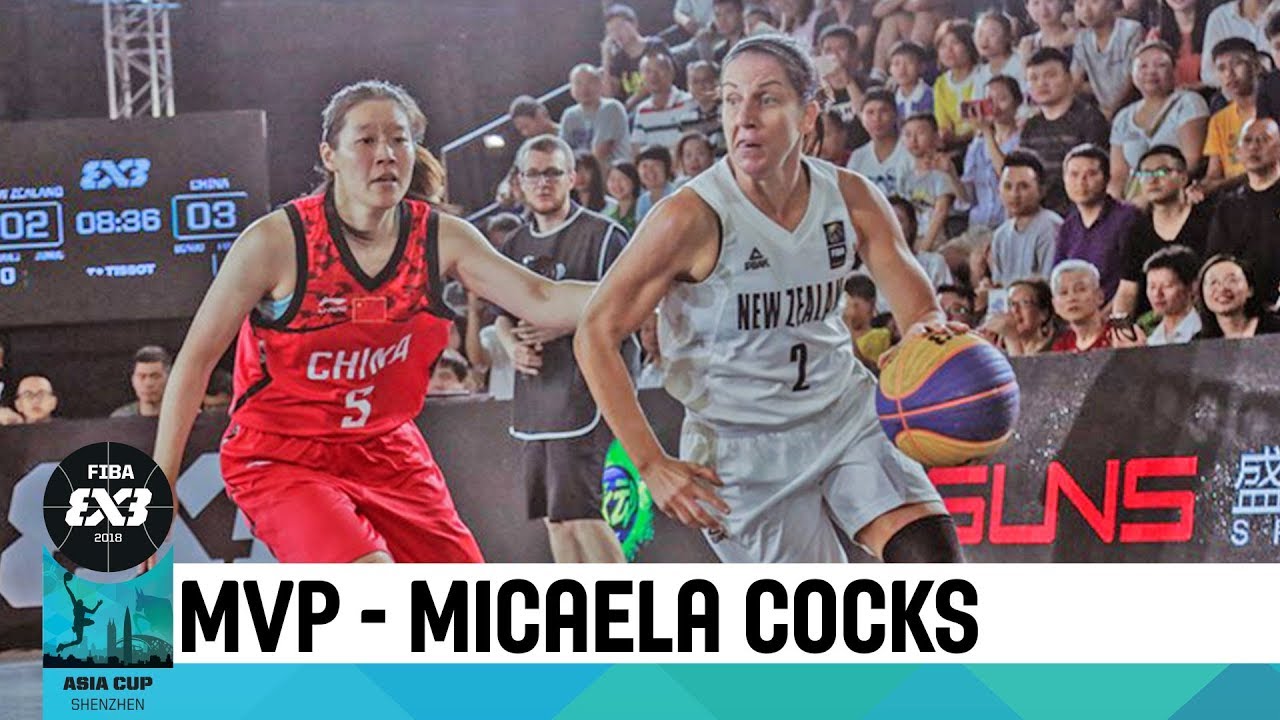 Micaela Cocks - New Zealand | MVP Mixtape | FIBA 3x3 Asia Cup 2018 - YouTube