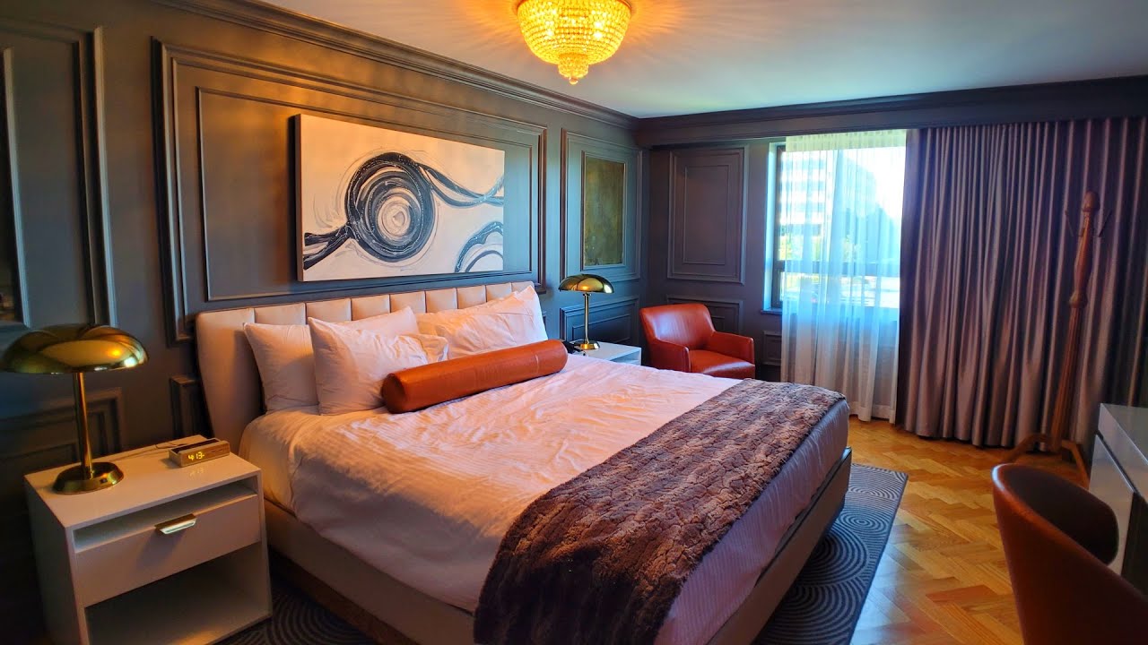 The Drake Oak Brook Premium King Room Tour - YouTube