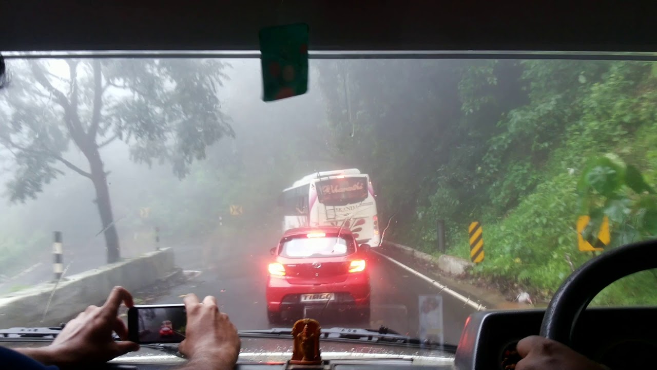 Dangerous Agumbe Ghat Roads in rainy season - YouTube