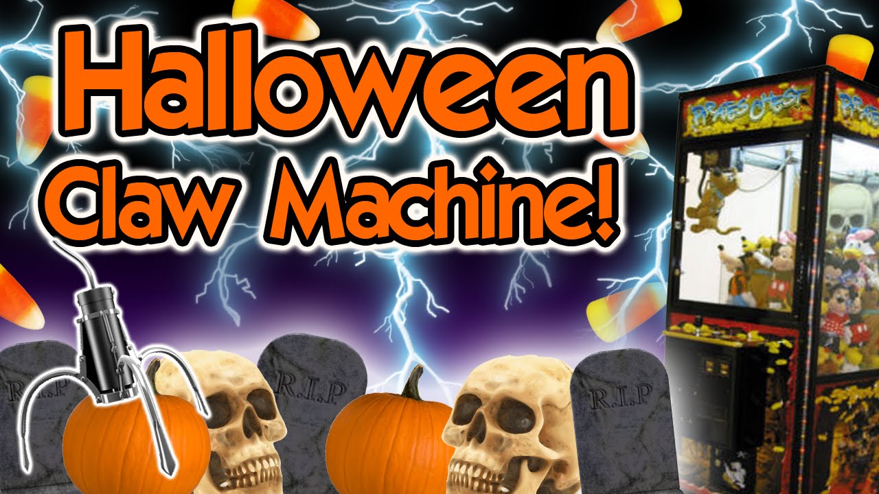 HALLOWEEN Claw Machine! - YouTube