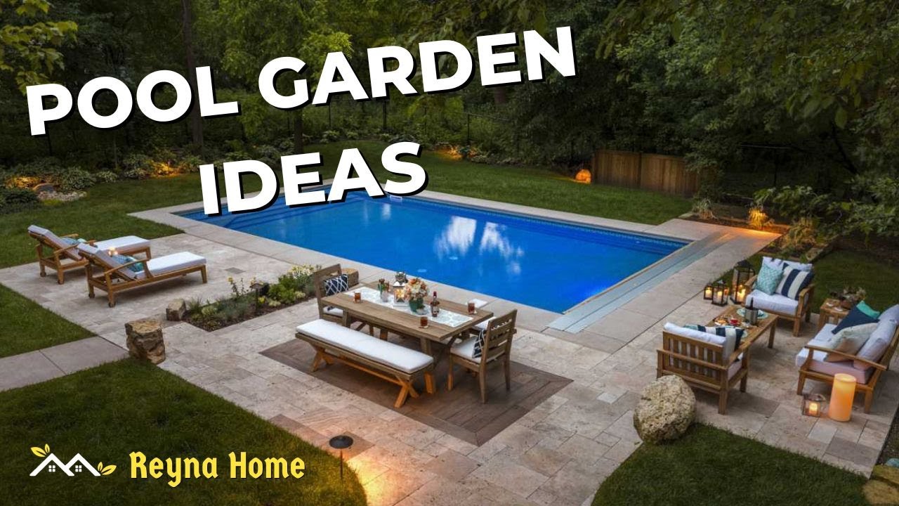 Pool Garden Ideas Small Backyard Pool Landscaping Ideas - YouTube