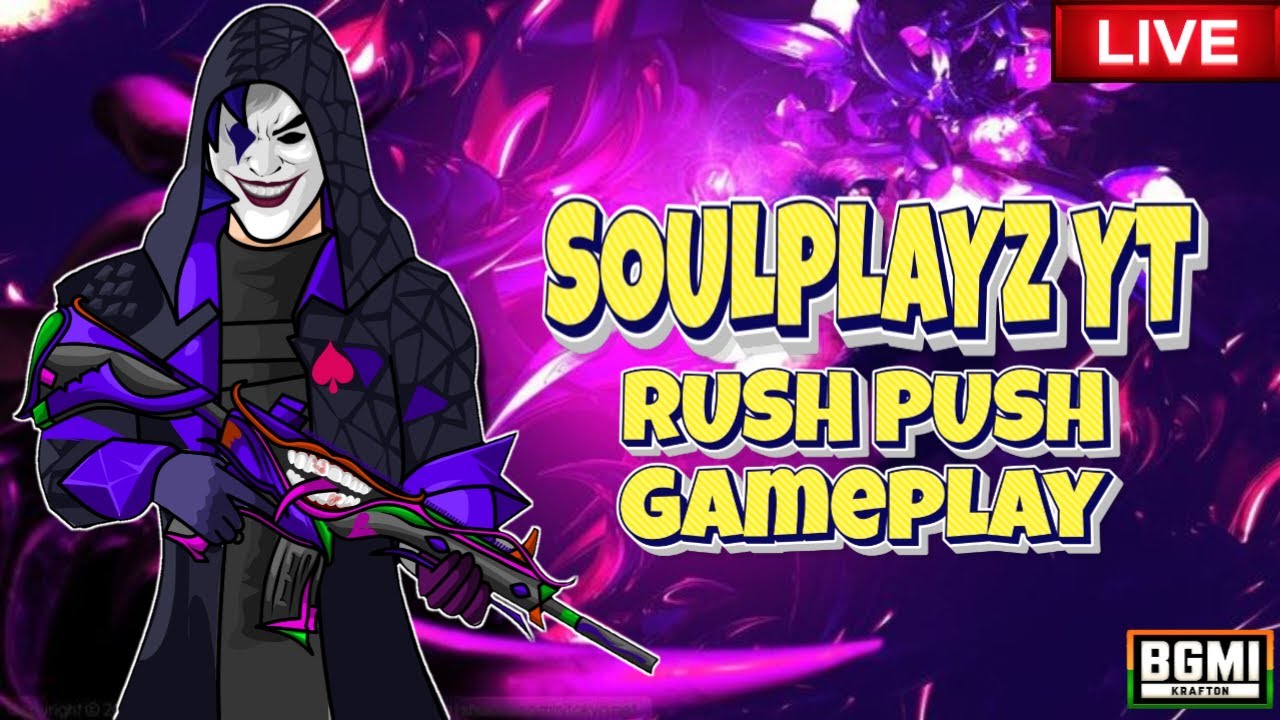 BGMI LIVE STREAM TAMIL | RUSH PUSH | ROOM MATCH | #bgmilive #bgmi #pubg #soulplayzyt # ...
