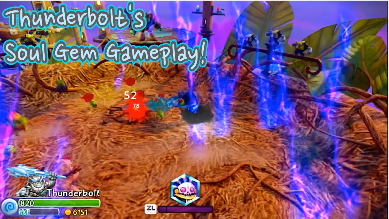 Skylanders Trap Team - Thunderbolt's Soul Gem - How to use it for the ...